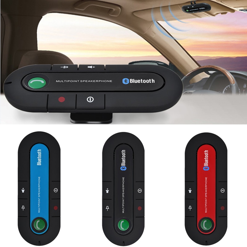 Slim Bluetooth Car Kit Universal Wireless Multipoi... – Grandado