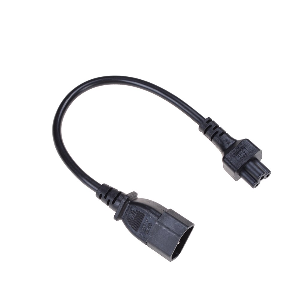 HUXUAN 20cm IEC 320 C14 Male Plug to C5 Female Ada... – Grandado