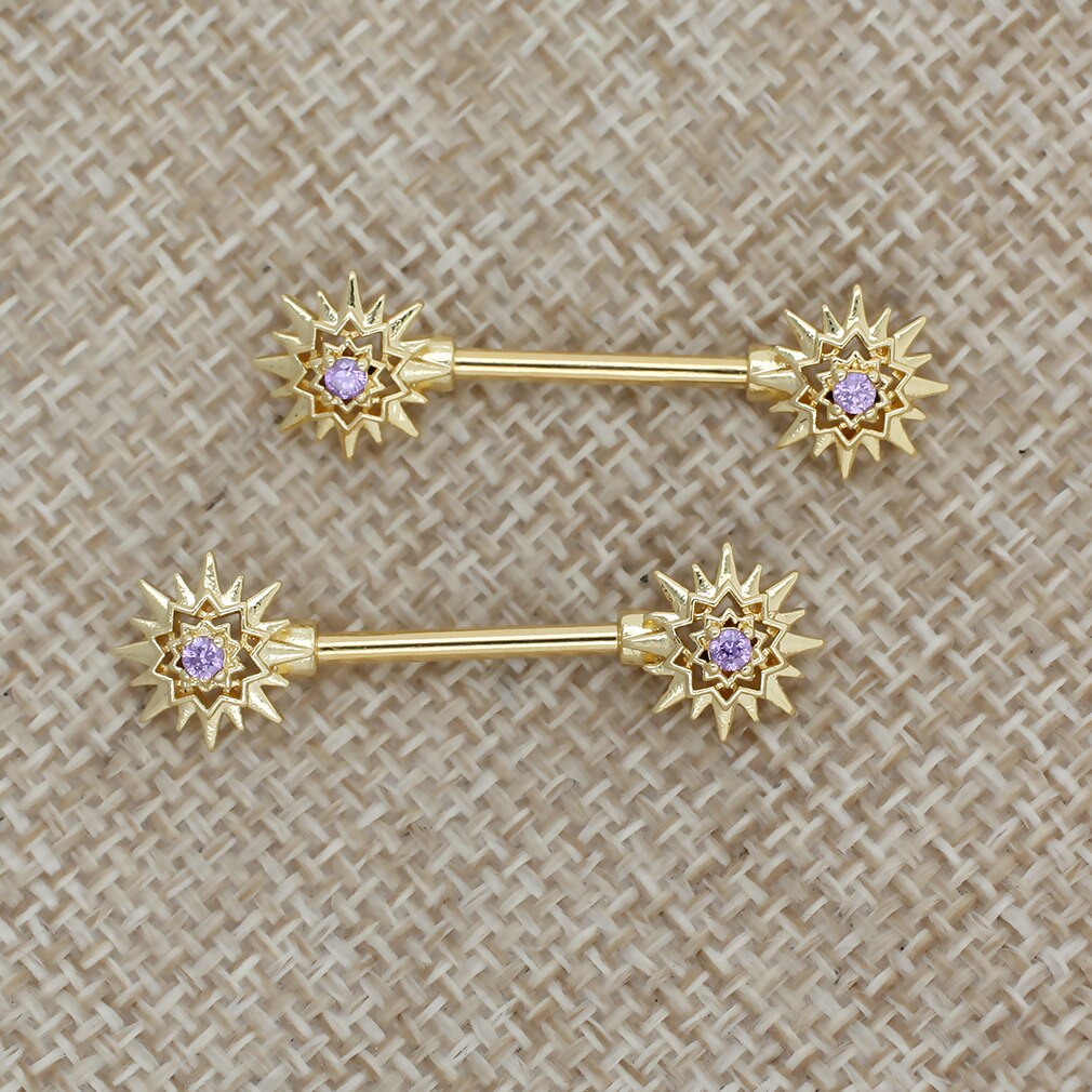 Musi 2 Pcs Tepel Ringen 14G 316L Chirurgisch Roest... – Grandado