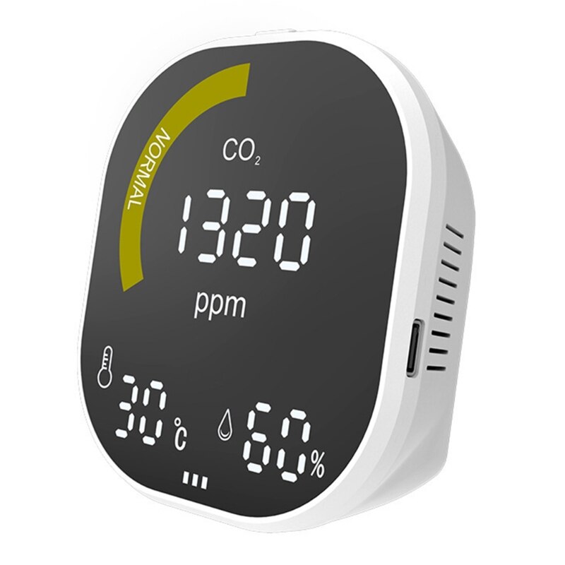Air Monitor CO2 Detector |NDIR Infrared Sensor Tem... – Vicedeal