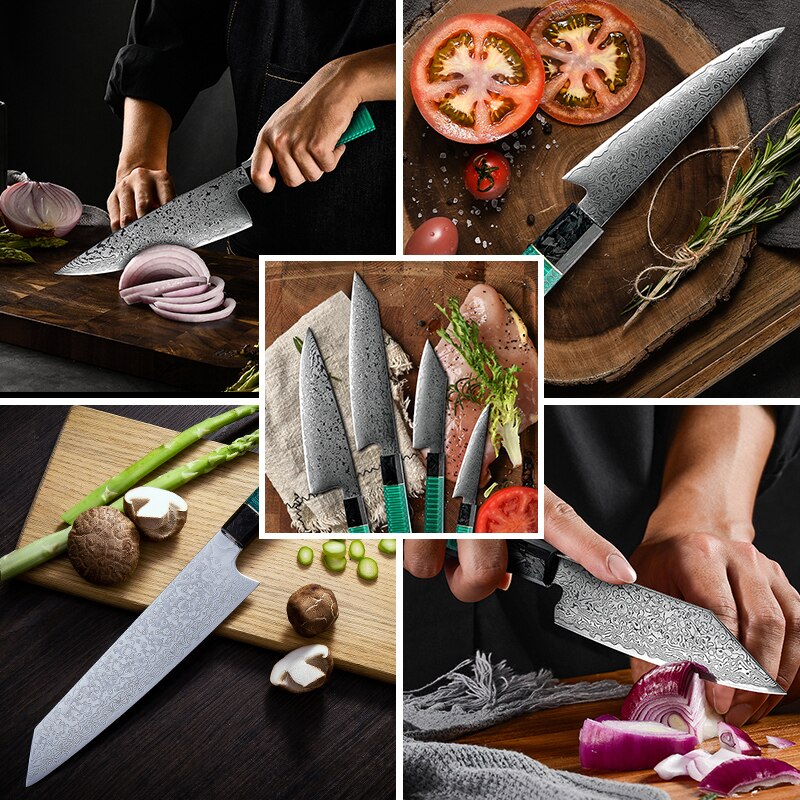 GRANDSHARP 1PCS or 4 PCS Kitchen Knife Sets vg10 J... – Grandado