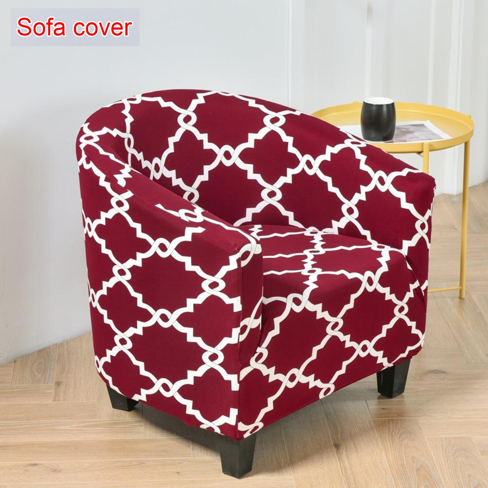 Single Sofa Chair Armchair Slipcover Assorted Colo... – Grandado