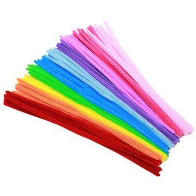 Multicolour Chenille Stems Pipe Cleaners Handmade ... – Vicedeal