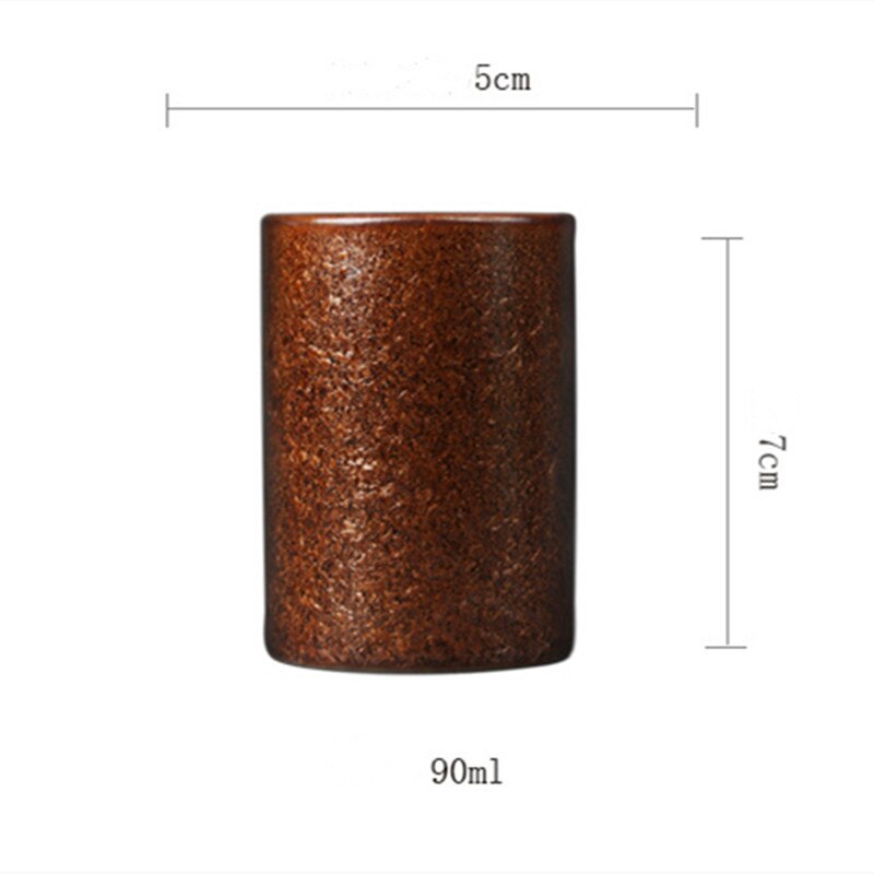 kiln changed tea bowl Japanese-style Vintage strai... – Grandado