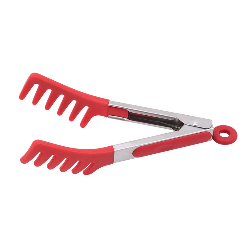 9 Inch Silicone Nylon Noodle Tongs Pasta Spaghetti... – Vicedeal