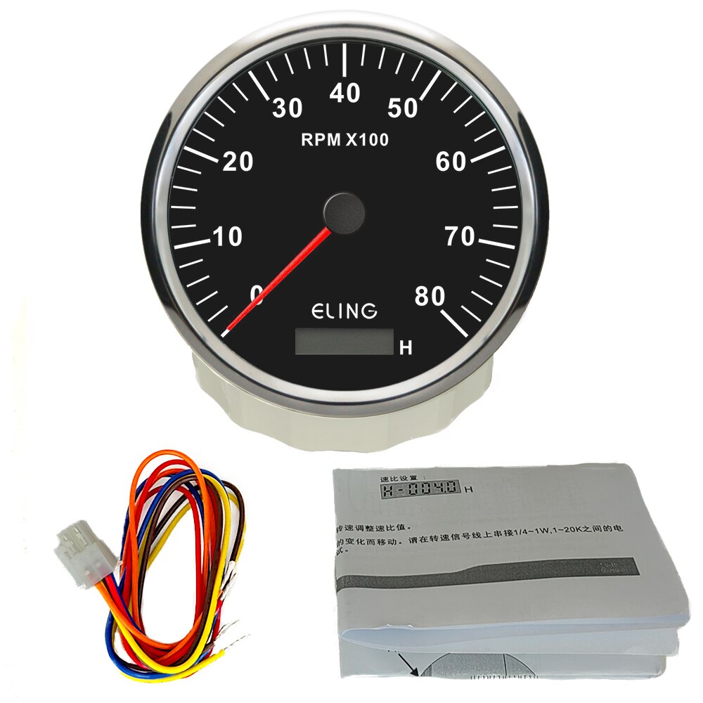 ELING Waterproof 110mm Universal Auto Tachometer R... – Grandado
