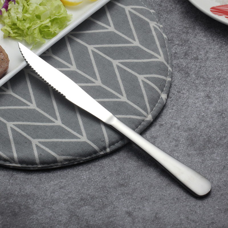 Rustfritt stål biff kniver bestikk hovedmåltid kni... – Vicedeal