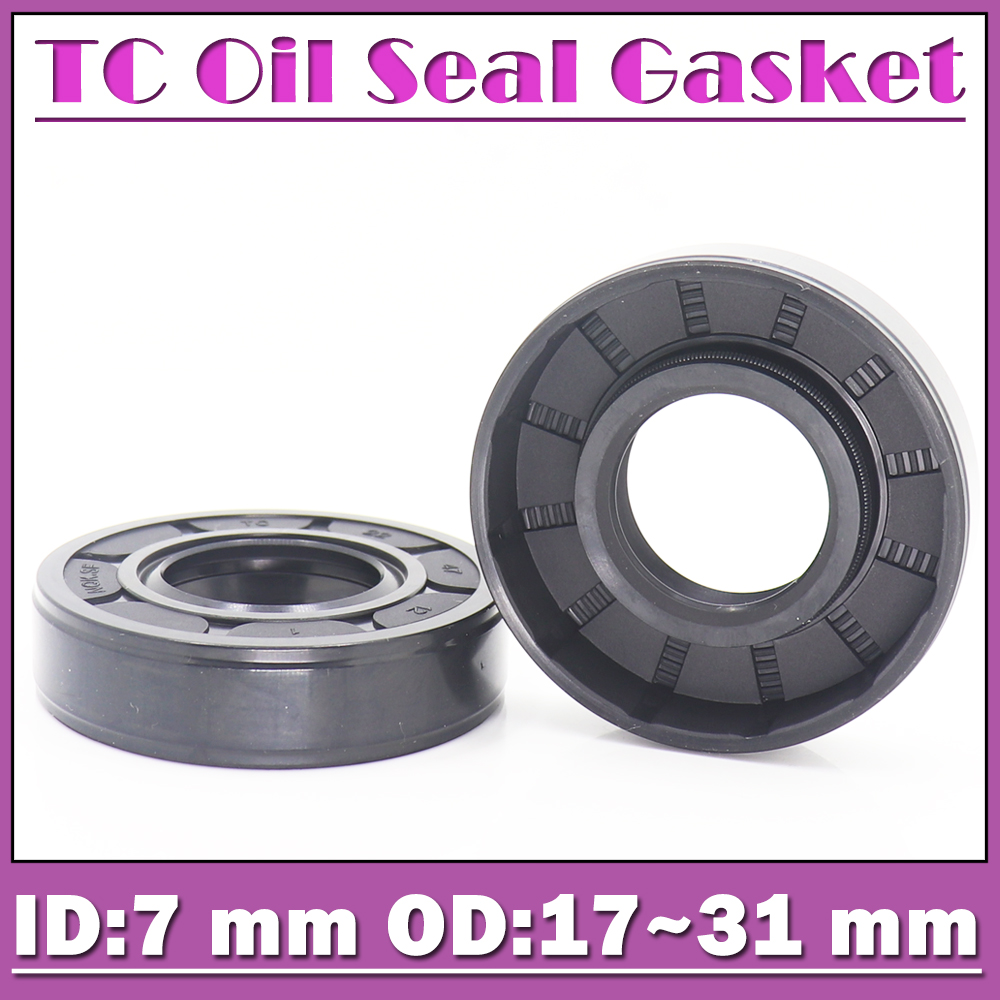 ID 7mm Oil Seal Gasket TC Type Inner 7*17*18*19*20... – Vicedeal