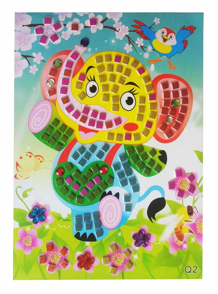 DIY Mosaic Puzzle Stickers Games DIY Diamond Stick... – Vicedeal