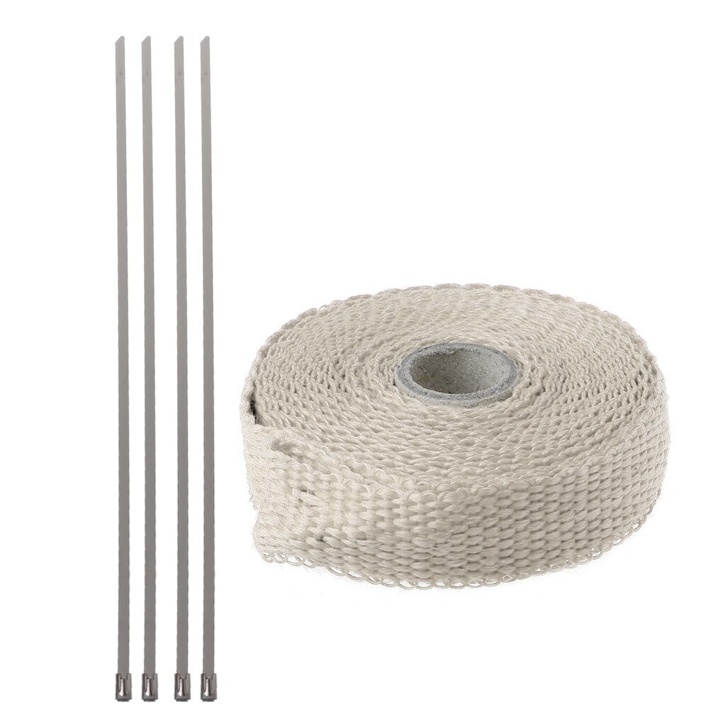 5M Car Motorcycle Turbo Manifold Heat Exhaust Wrap... – Grandado