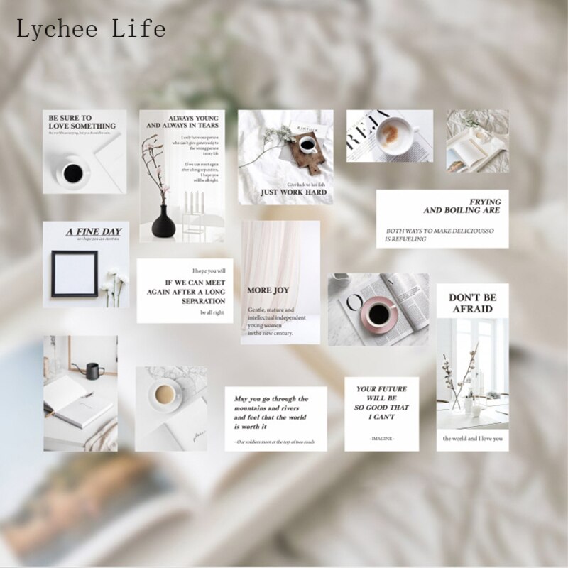 Lychee Life Vintage Photo Stickers Set Scrapbookin... – Vicedeal