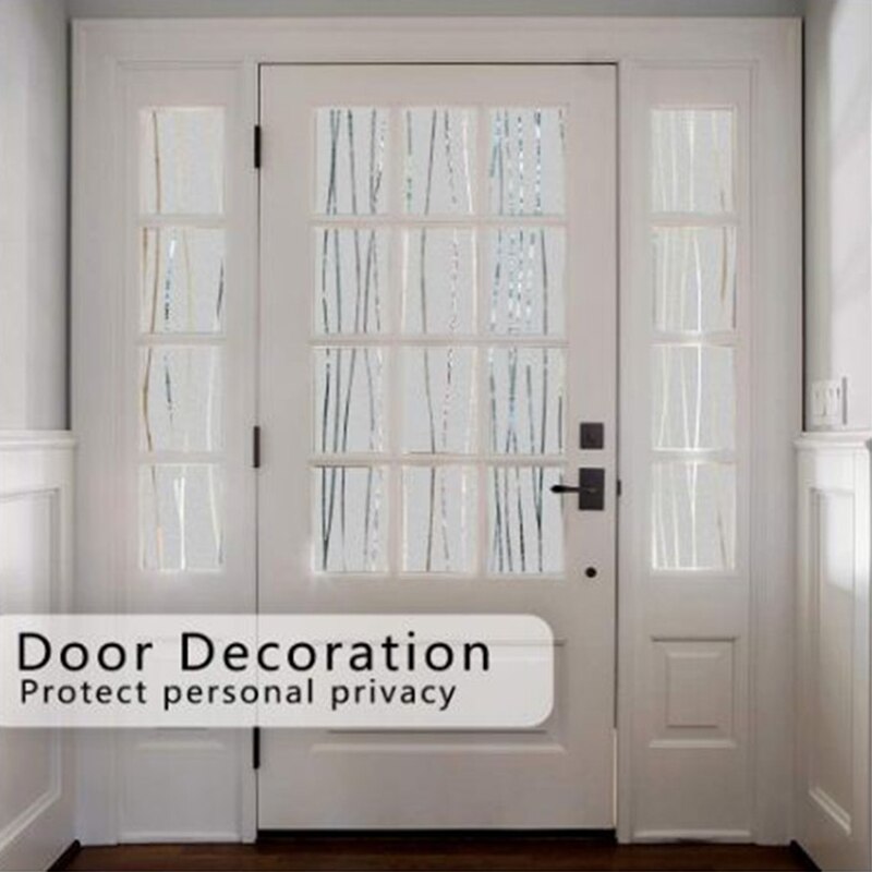 1 Meter Matte Streep Window Film Stained Glas Deco... – Vicedeal