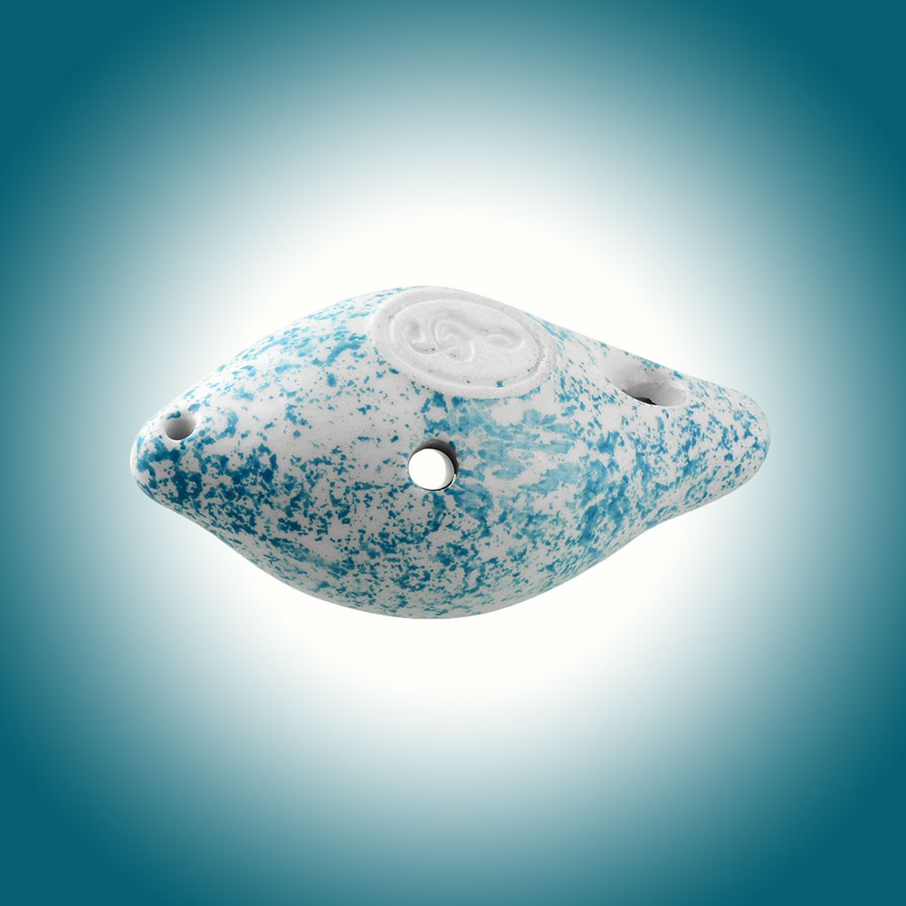 Ocarina Blue River Snail D Tone for 6 Hole Instrum... – Grandado