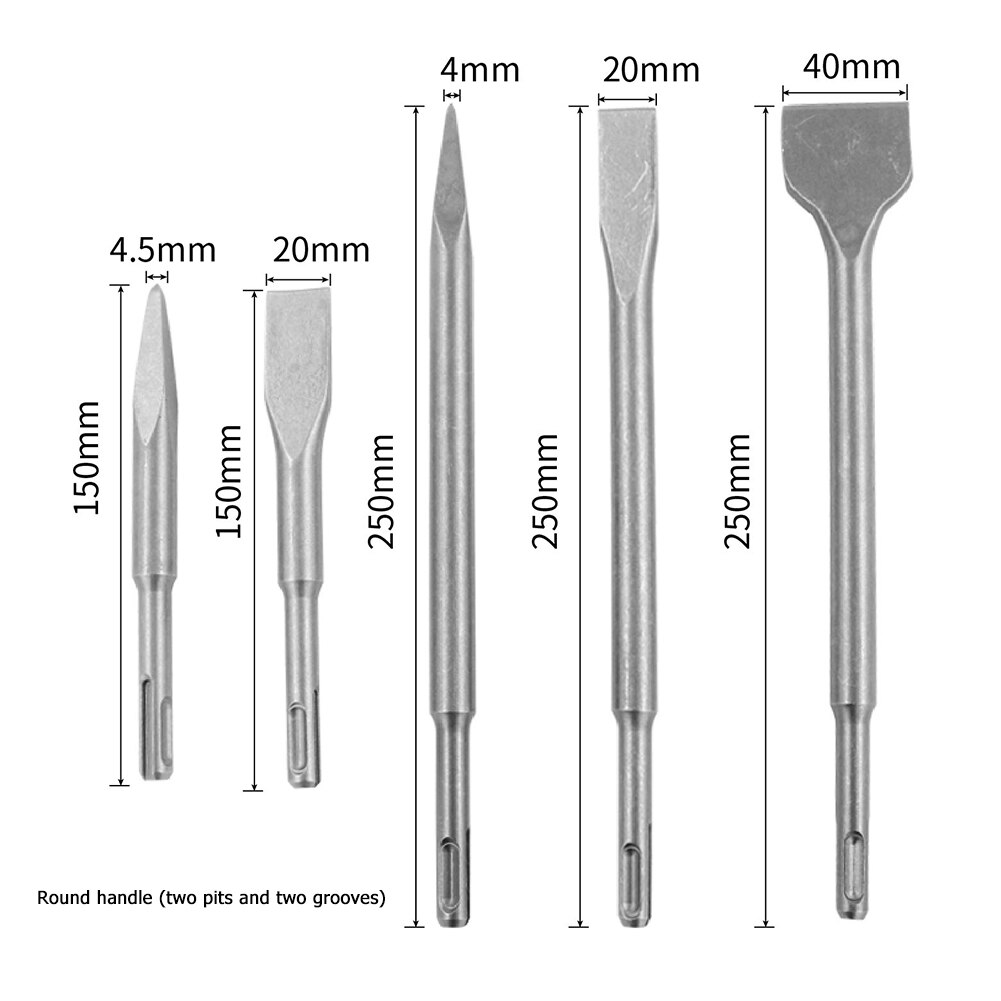 5pcs Starting Holes Tool Chisel Steel Carpenters W... – Vicedeal