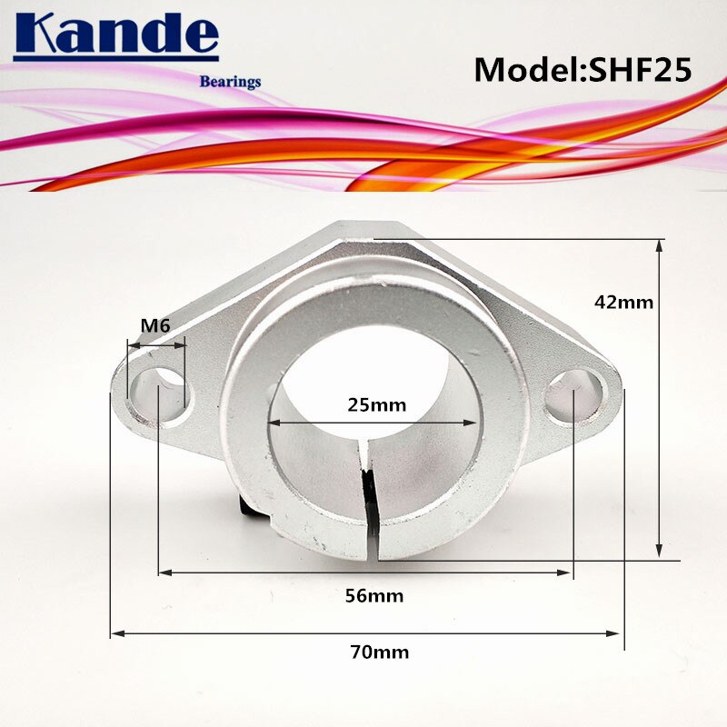 Kande Lager 2 stücke SHF25 25mm lager welle unters... – Vicedeal