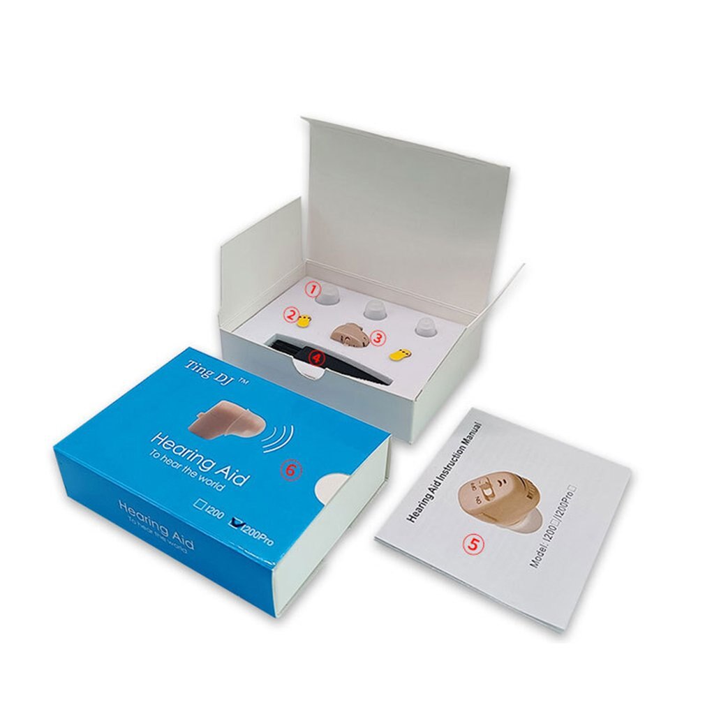 In Ear Hearing Aid Invisible Wide-Frequency Anti N... – Grandado