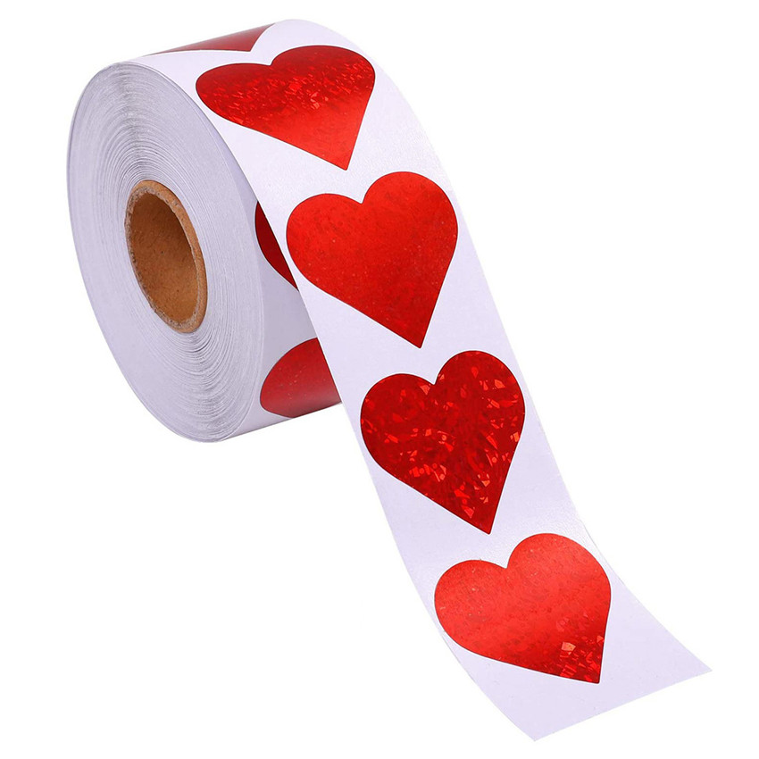 Rode Liefde Hart Stickers Scrapbooking Diy Label A... – Vicedeal