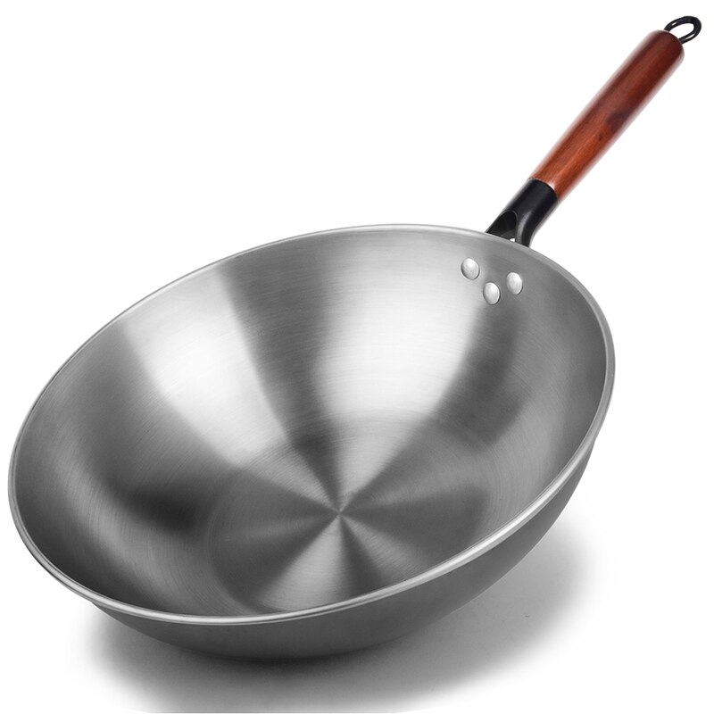 Chinese Wok Uncoated non-stick Wok Steak and Egg F... – Vicedeal