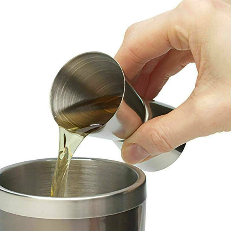 25/50ml Stainless Measure Cup Spirit Cocktails Jig... – Vicedeal