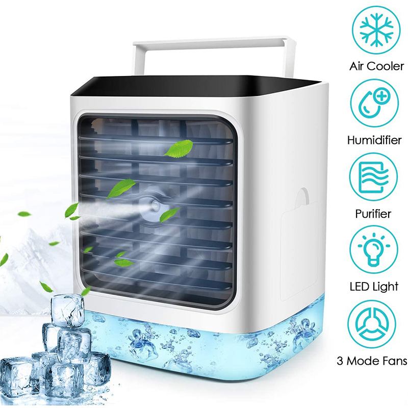 Portable Mini USB Cooling Fan Air Cooler Humidifie... – Grandado