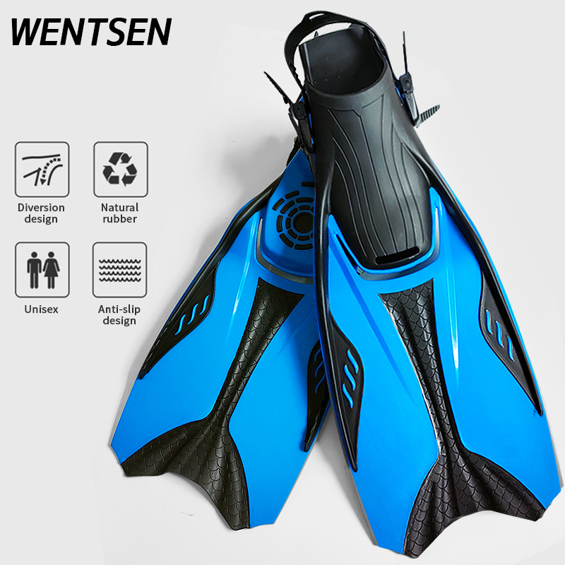 Mermaids Diving fins long adjustable adult snorkel... – Grandado