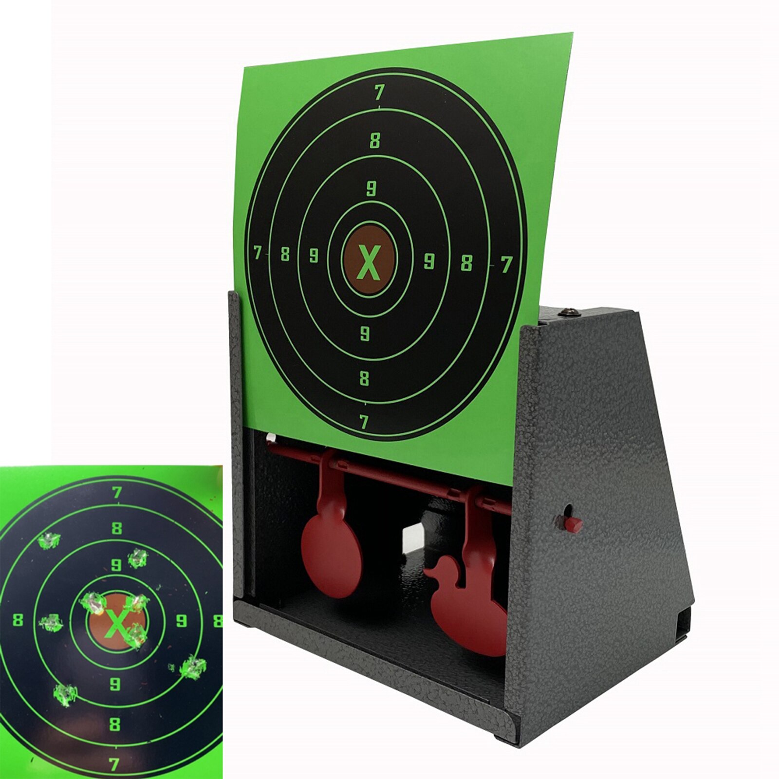 20x 14x14cm Shooting Paper Target 5.5'' Ca... – Grandado