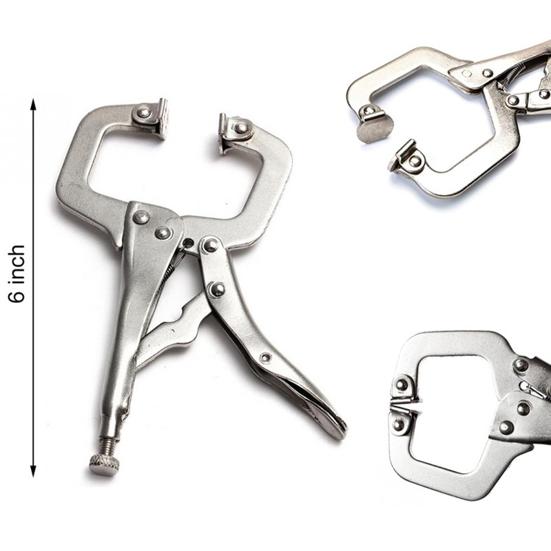 C Clamp Weld Clip Woodwork Tenon Locator Grip Vise... – Grandado