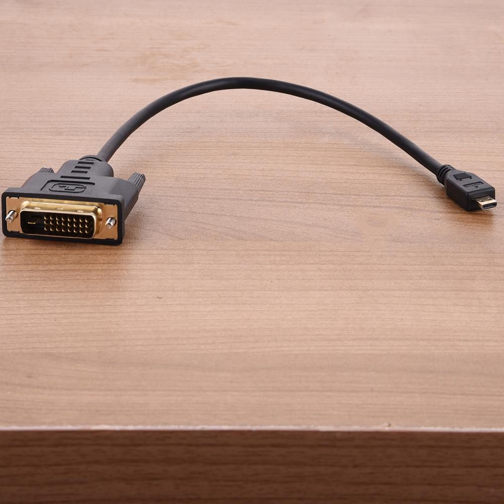 Aux Cable Micro HDMI Male To DVI 24 + 1 Micro HDMI... – Grandado