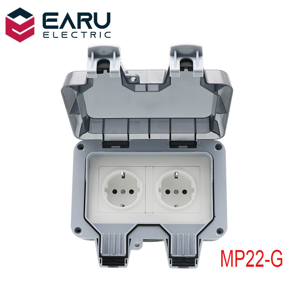 German DE EU Standard IP66 16A AC250V Weatherproof... – Grandado