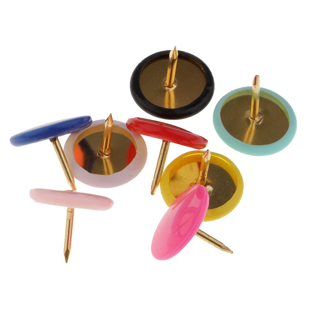 A Box of 300pcs Assorted Color Round Drawing Pins ... – Grandado