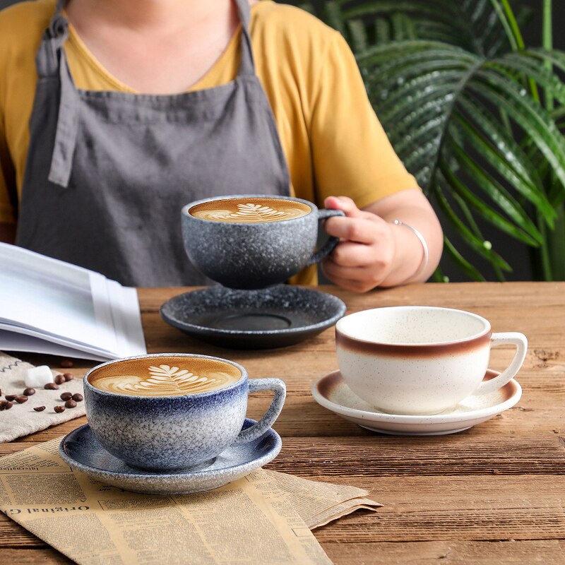 Creatieve Japanse Stijl Keramische Latte Cup Relië... – Grandado