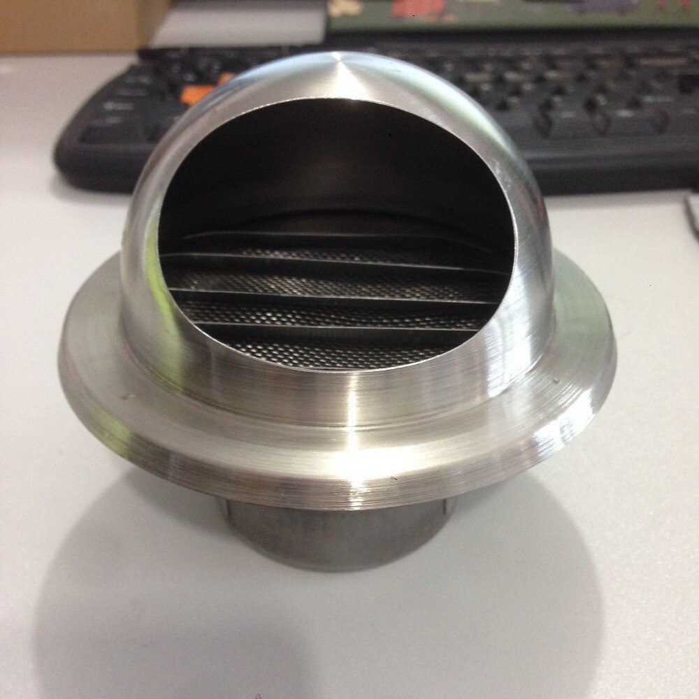 60 Mm Dia Ducting 304 Grade Rvs Air Vent Outlet Gr... – Vicedeal