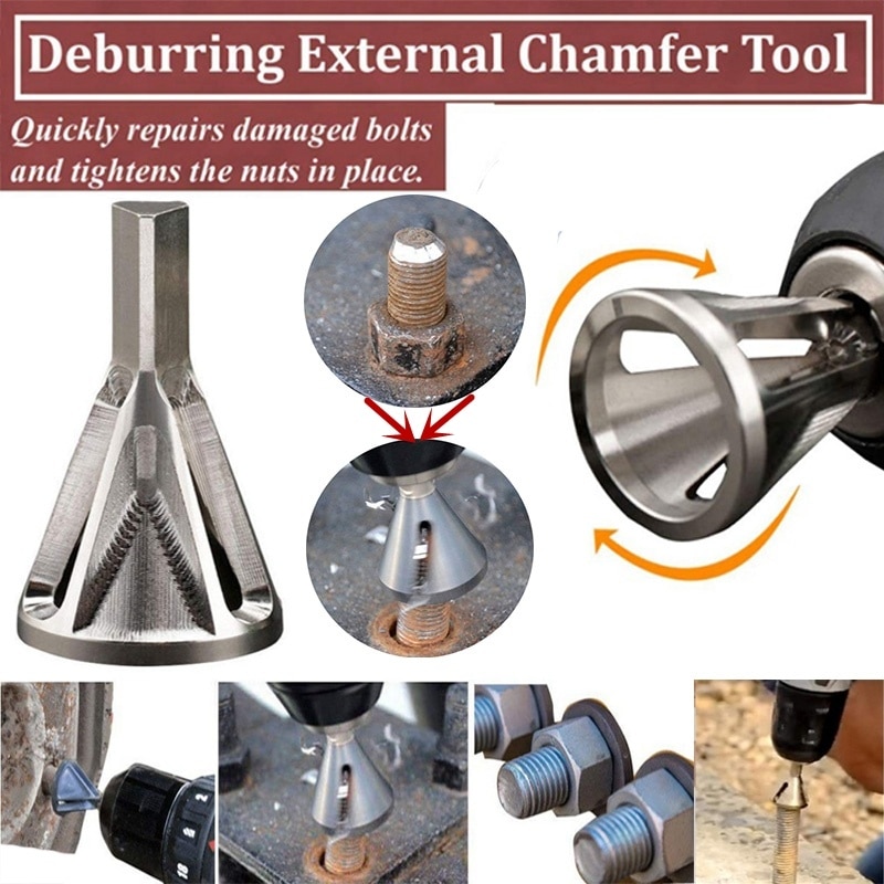 Stainless Steel Deburring External Chamfer Tool Re... – Grandado