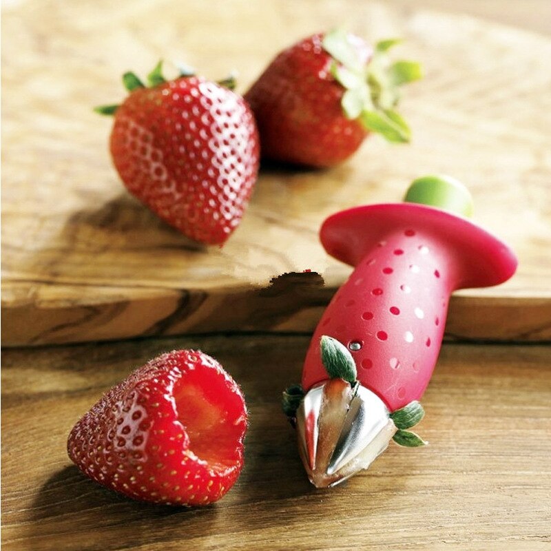 3 Pcs Stainless Steel Kitchen Strawberries Hullers... – Grandado