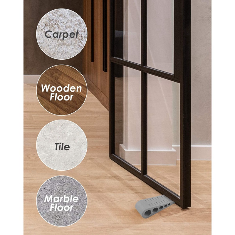 Door Stops 4 Packs, Non-Slip Door Stop, Door Stopp... – Vicedeal
