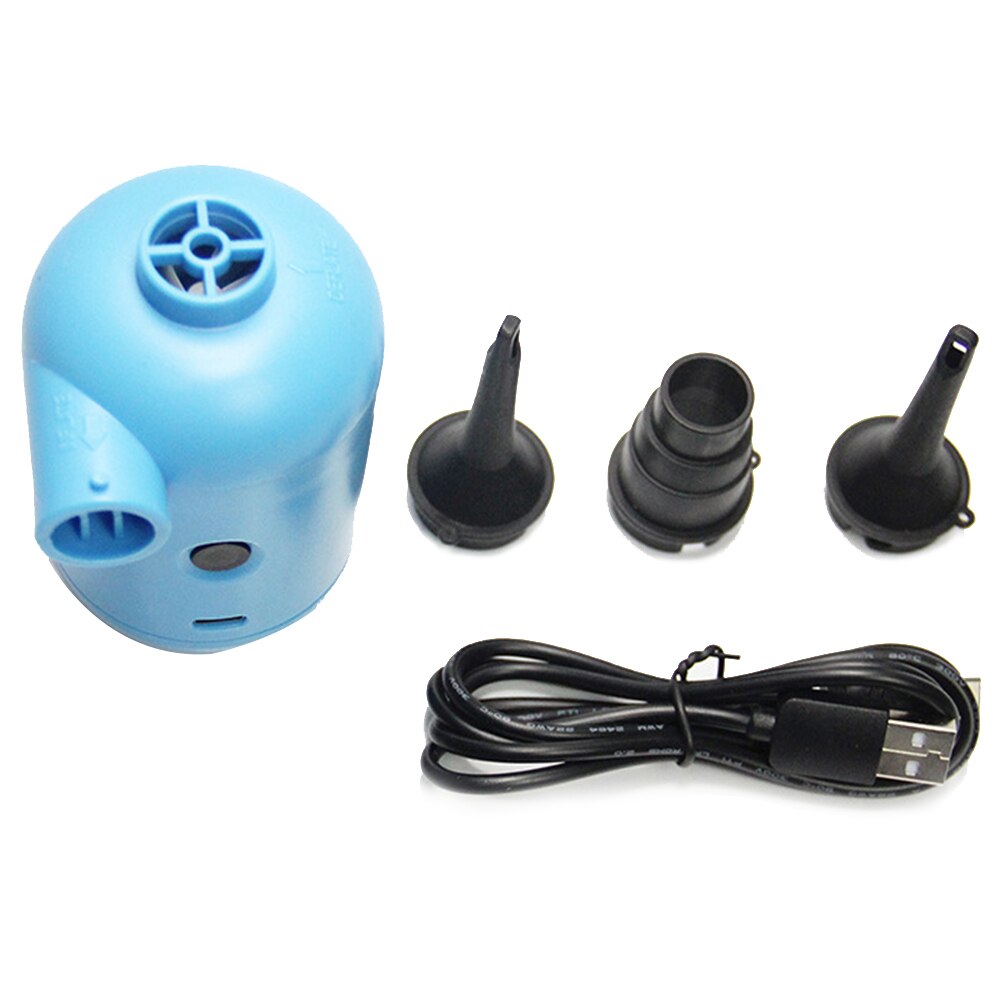Blauw Rubber Boot Opblaasbare Bed Luchtpomp Usb Co... – Vicedeal