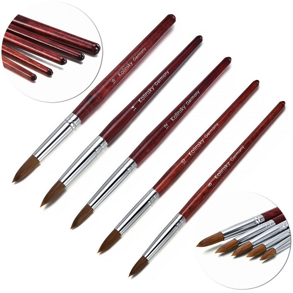 Sable Hair Nail Art Brush Nail Painting Brush Flow... – Grandado