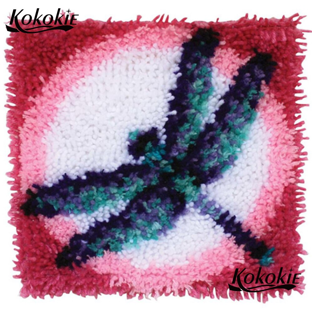 Klink Haak Kussen Kits Libelle Handgemaakte 3d Tap... – Grandado