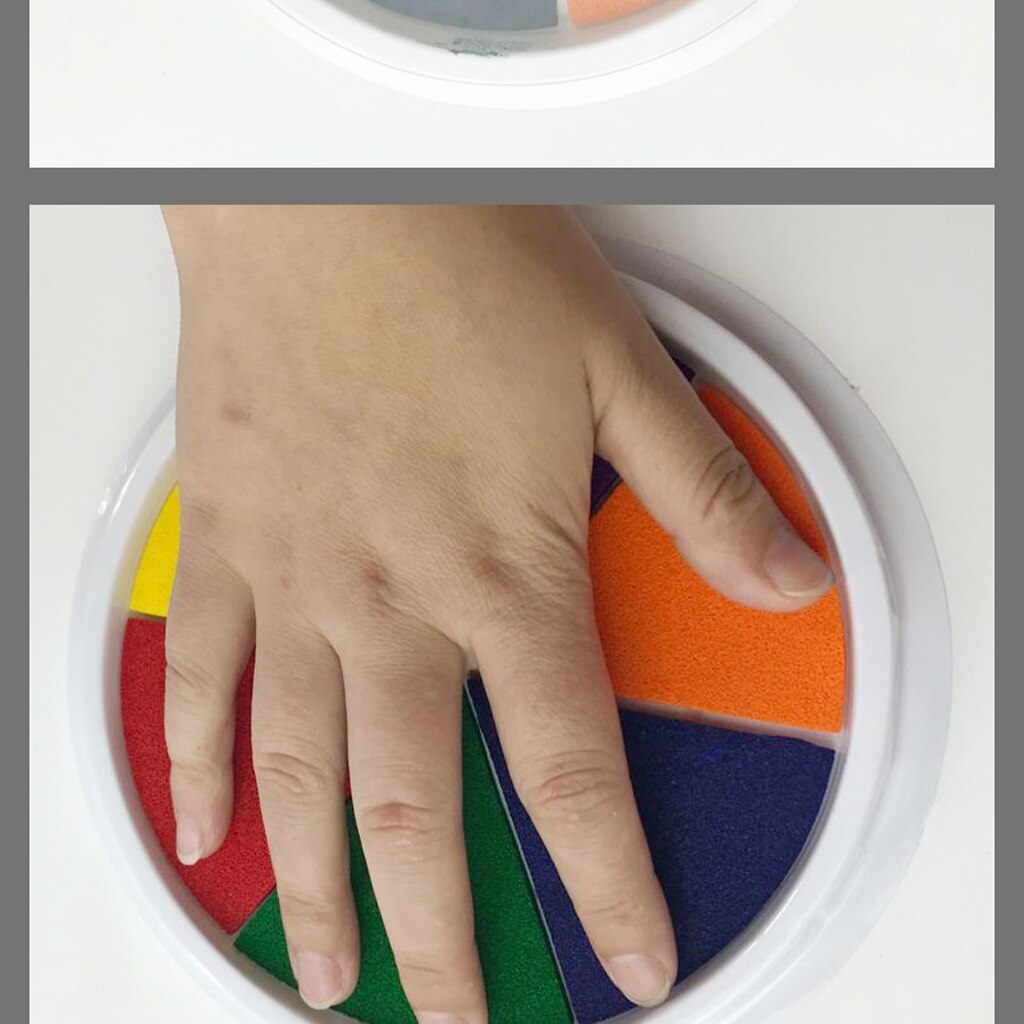 DIY Finger Graffiti Painting Toy Colorful Palm Gra... – Grandado
