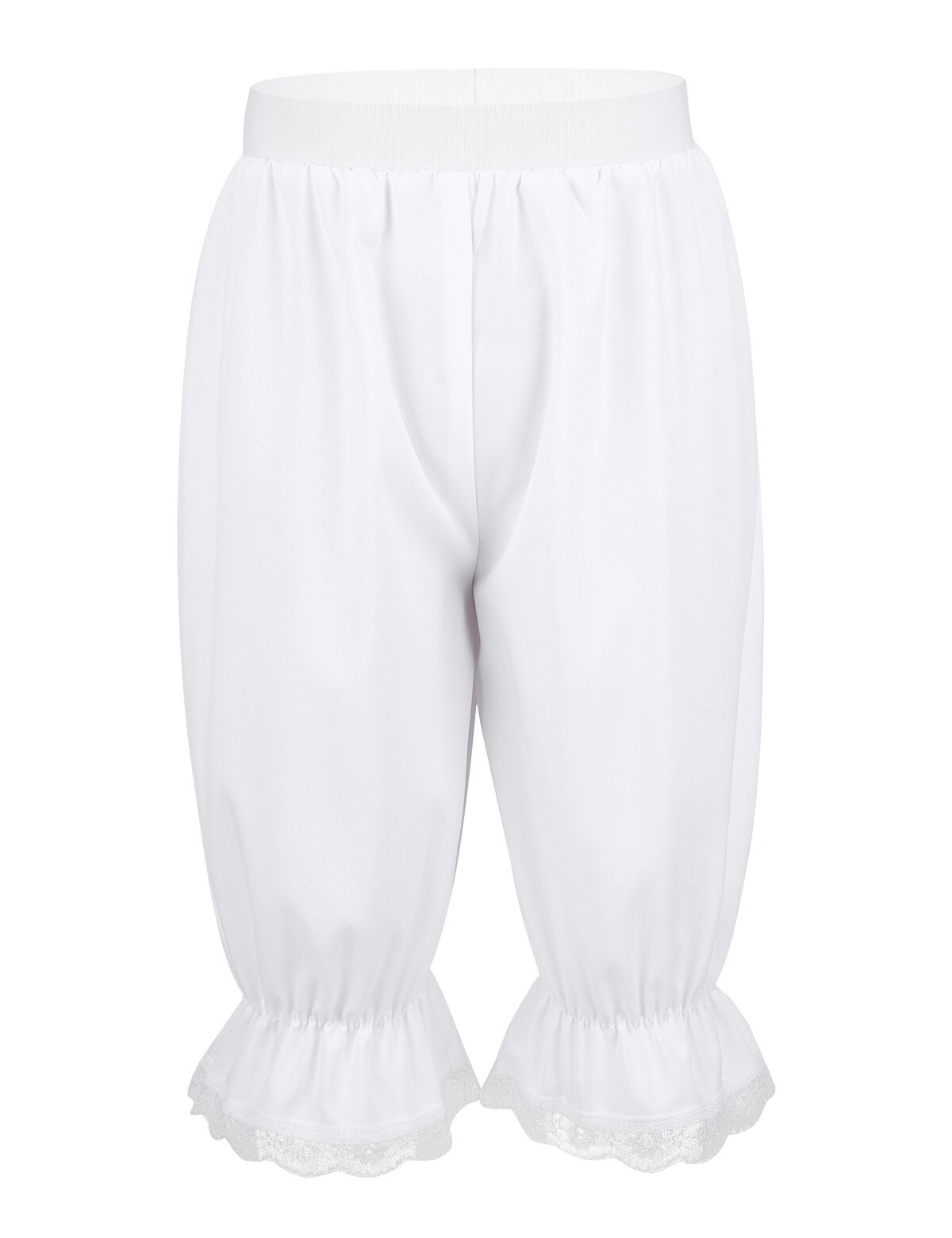 Kids Girls Victorian Pantaloon Dance Costume Solid... – Vicedeal