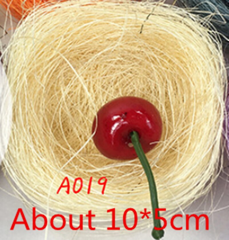 Artificial Nest Easter Mini Colored Thread Bird Ne... – Grandado