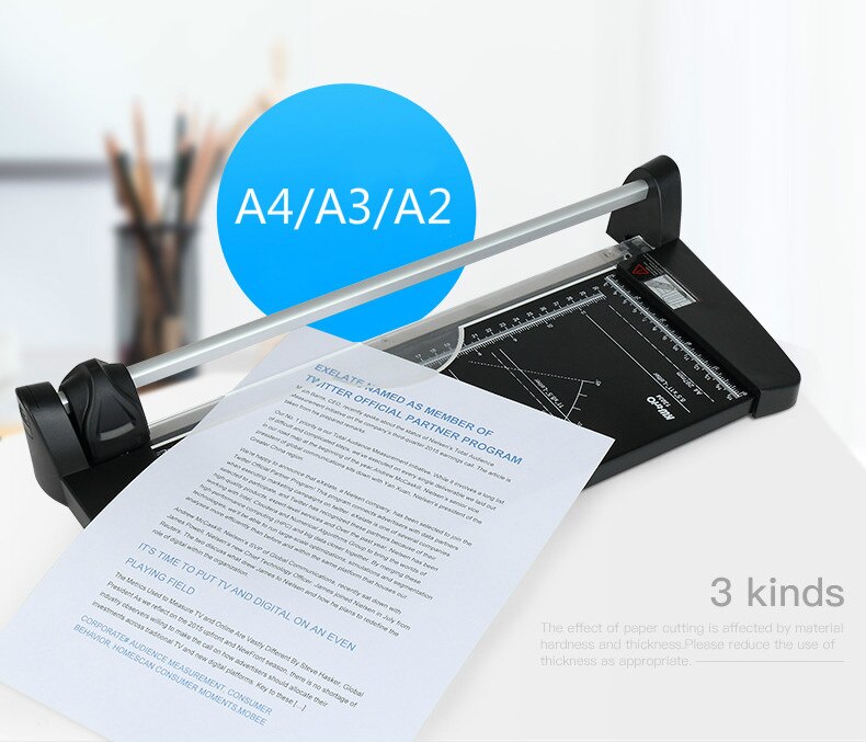 A2 A3 A4 Paper Cutter Manual Rolling 1mm Thick Abo... – Vicedeal