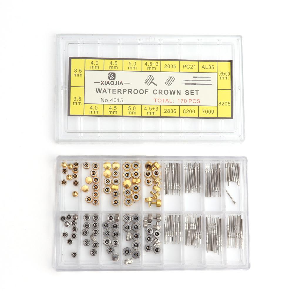 170pcs/box Watch Crown Replacement Metal Multi-Siz... – Grandado