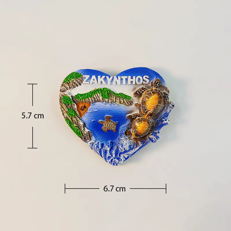 Europe Greece 3D Fridge Magnets Tourism Souvenir R... – Grandado