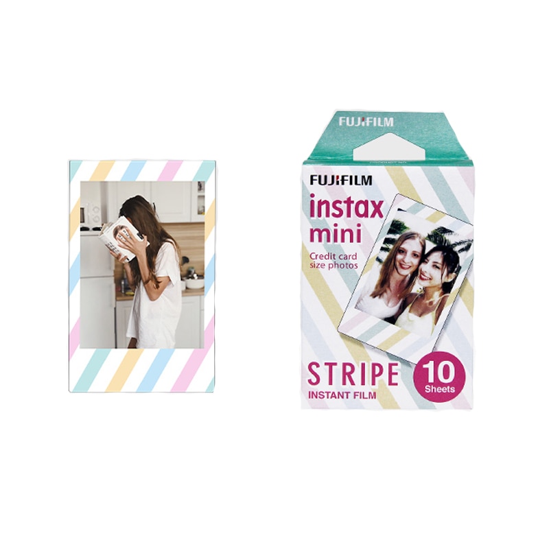 40 sheets Fujifilm Instax Mini 8 Film blue marble/... – Grandado