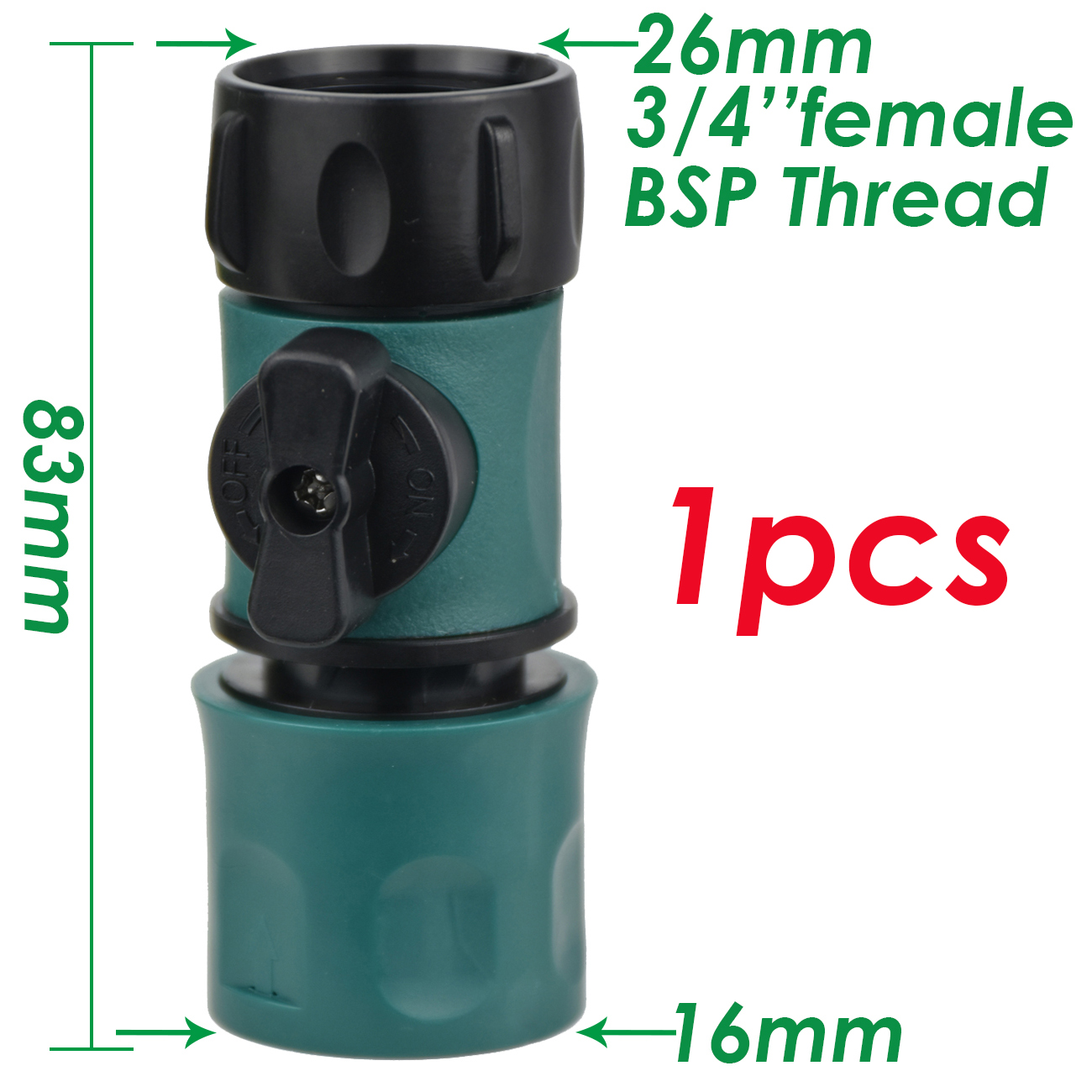 KESLA Garden 3/4 Inch Quick Connector Nipple EURO ... – Grandado