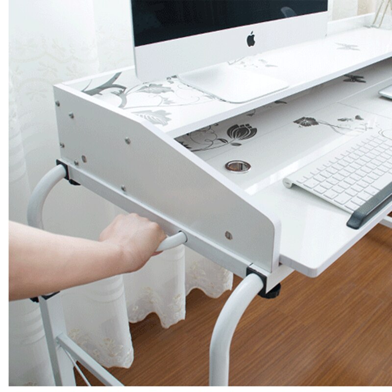 Multifunctional modern minimalist home mobile desk... – Grandado