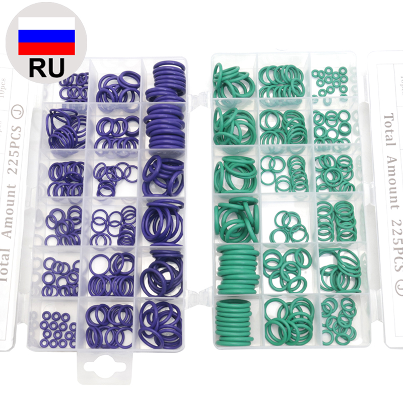 18 größen 225Stck Gummi O Ring Auto Auto Fahrzeug ... – Grandado