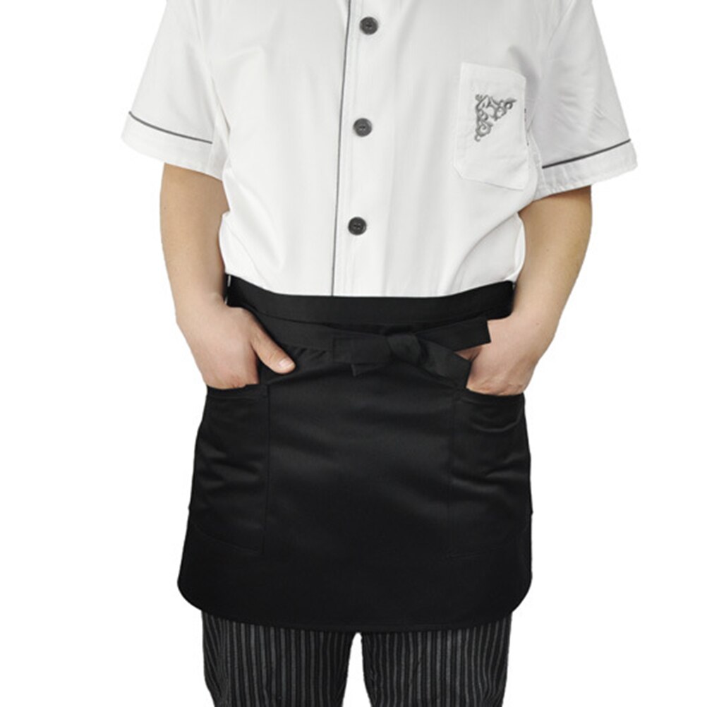 Unisex Half Bust Bib Apron Restaurant Kitchen Coff... – Vicedeal