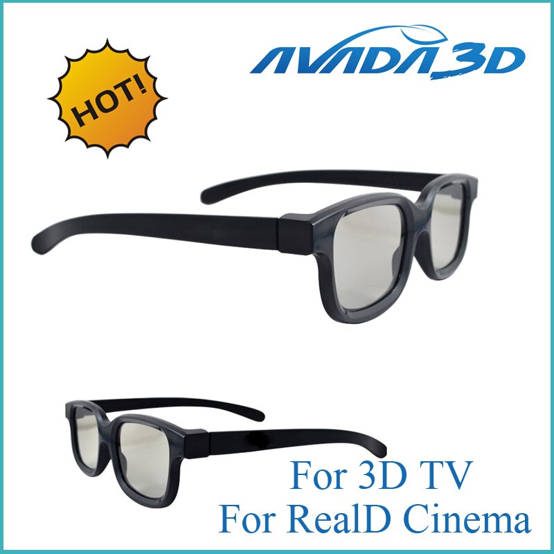 ABS frame 3D glasses for RealD cinema, for LG 3D T... – Grandado